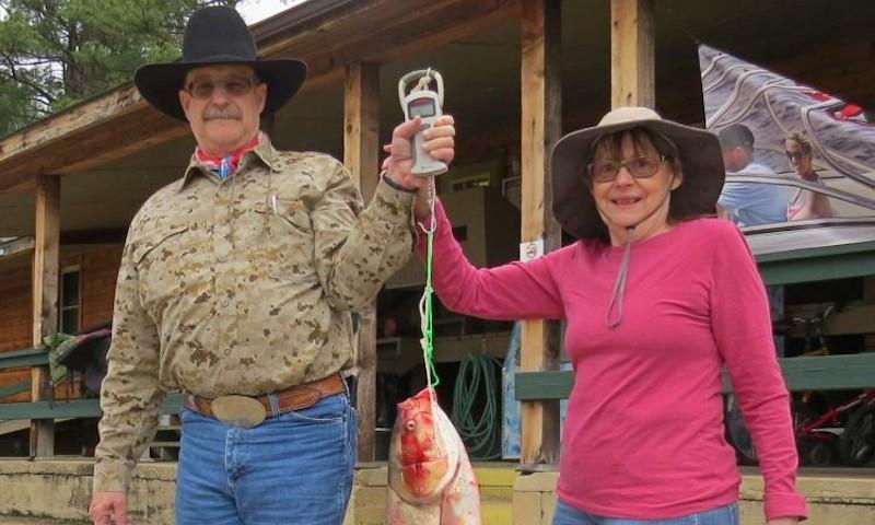 Couple ‘Catches’ 15 Pound Fish Without Pole | Arkansas State Parks